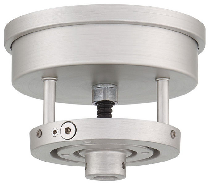 Slope Mount Adapter, Painted Nickel - Transitional - Ceiling Fan ...