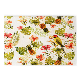 Wonder Forest Totally Tropical Welcome Mat, 24"x36" - Tropical ...