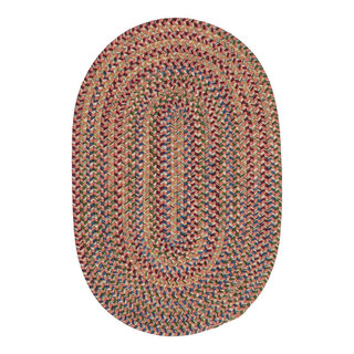 Colonial Mills Worley Oval Braided Rug, 5X7 - Contemporary - Area Rugs ...