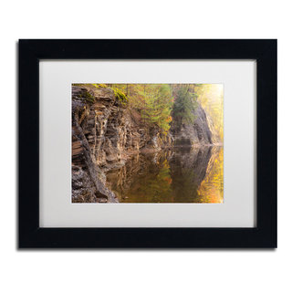 Jason Shaffer 'Peasley Hollow 2' Matted Framed Art, 14"x 11 ...
