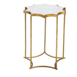 Robyn Star Shaped Accent Table - Contemporary - Side Tables And End ...
