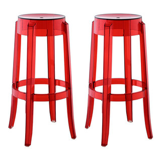 Casper Bar Stool Set of 2 - Contemporary - Outdoor Bar Stools And ...