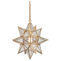 Modern Star Pendant Light, 16 Inch - Mediterranean - Pendant Lighting ...