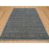 Gray Modern Box Design Plain Decor All Wool Loomed Knotted Rug 8' x 9 ...