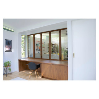 Lexington Mid-Century Modern - Midcentury - Home Office - Boston - by Design Plus Construction ...