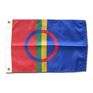 Sami, 3'x5' Nylon Flag - Contemporary - Flags And Flagpoles - by ...