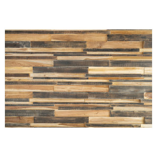 Long 3D Wood Planks for Walls and Ceilings, 9.2 sq. ft, Cambridge ...