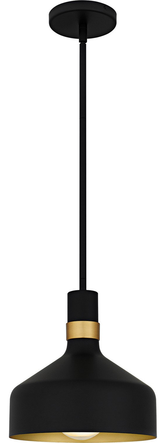 Arbor One Light Mini Pendant in Matte Black - Transitional - Pendant ...