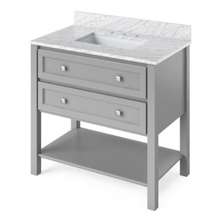 Jeffrey Alexander VKITADL36 Adler 36" - Transitional - Bathroom ...