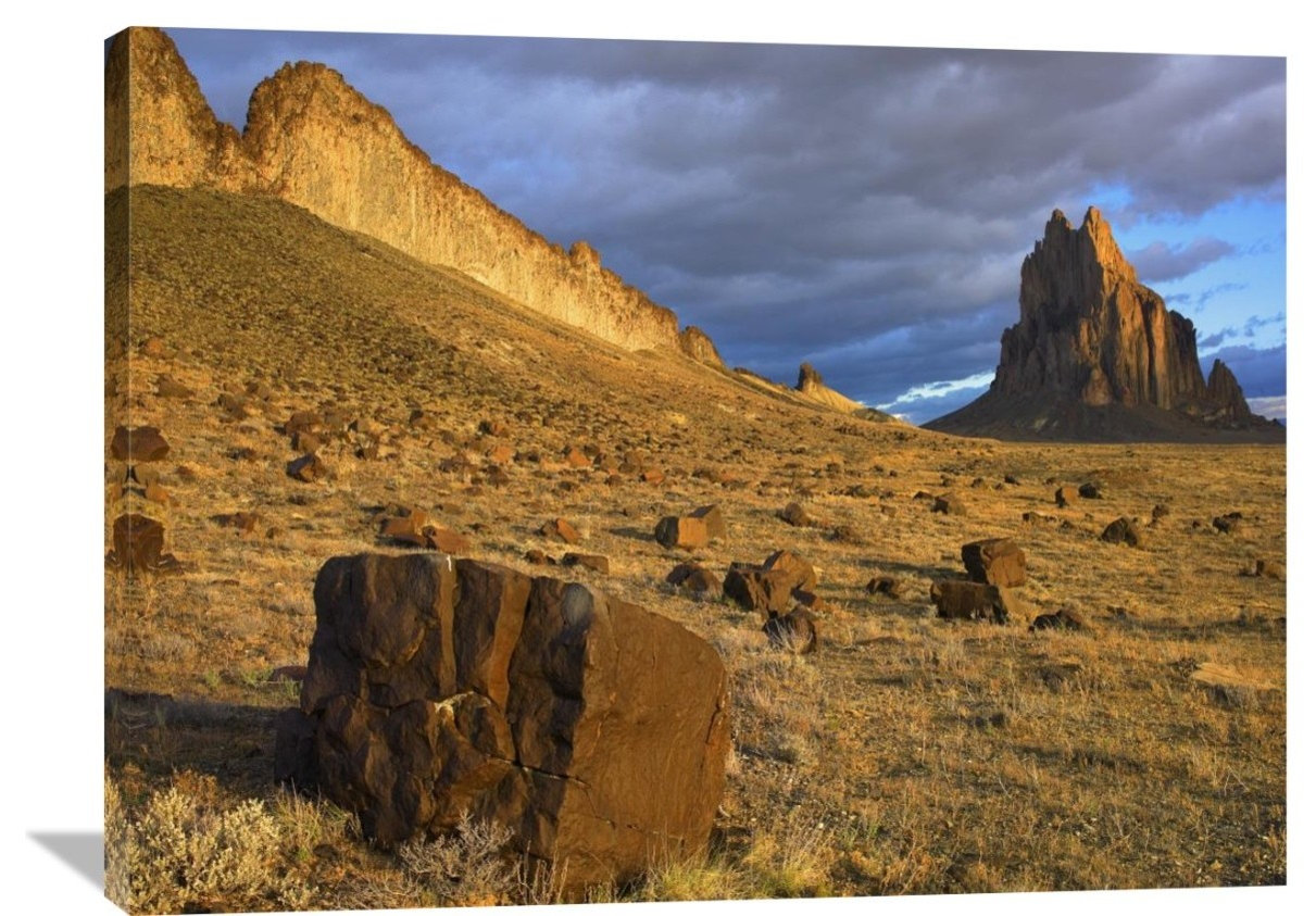 "Shiprock, The Basalt Core Of An Extinct Volcano, New Mexico" Artwork ...