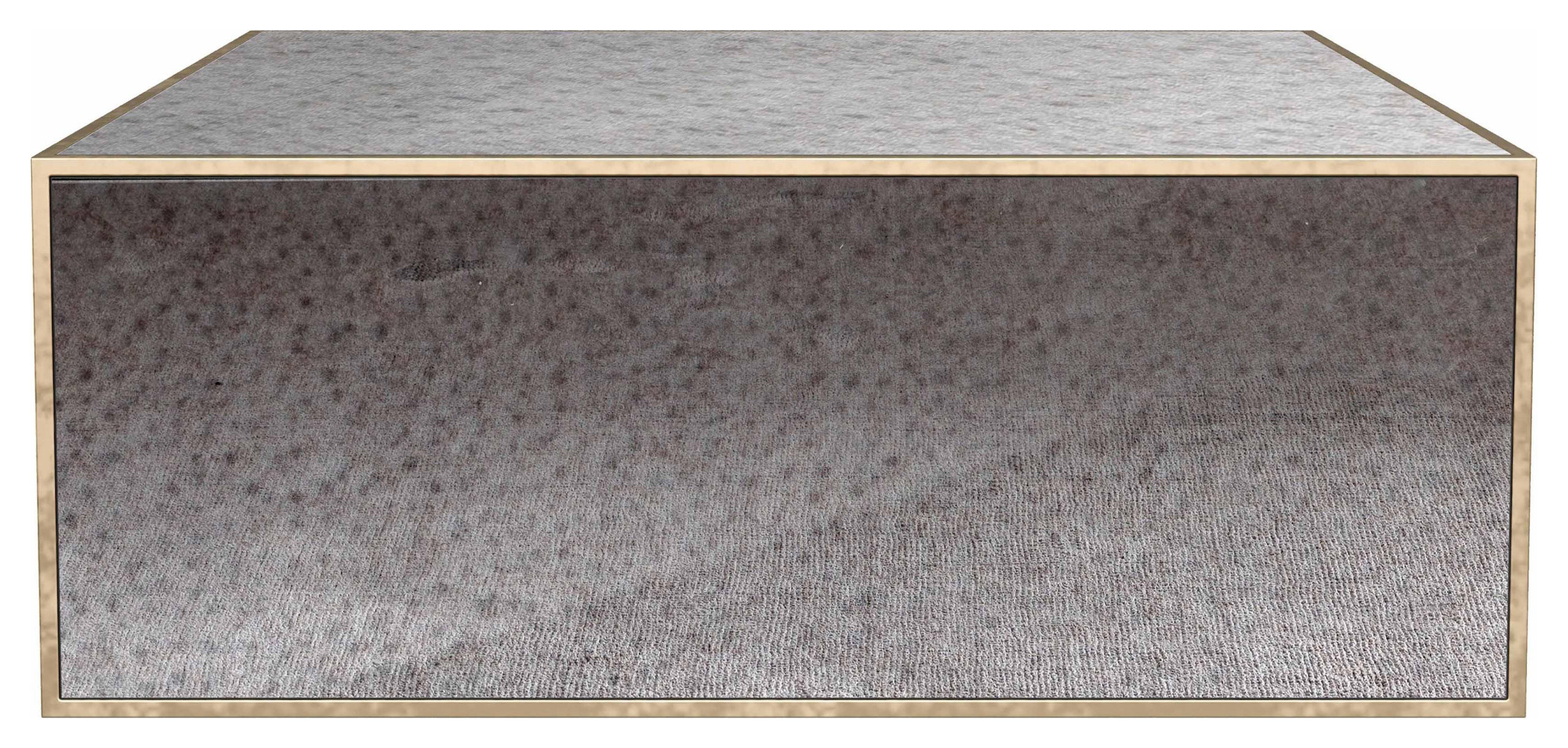 Lana Mirrored Coffee Table, Large - Contemporary - Coffee Tables - by ...