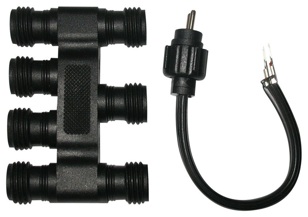 6-Way Socket Connection With 7-Inch Connection Cord - Contemporary ...