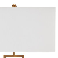 Currey and Company 6000-0834 Parallelogram Brass Table Lamp ...