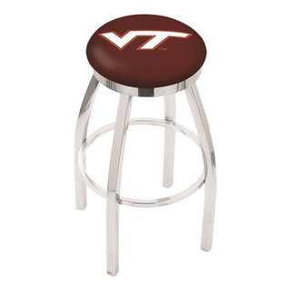 Holland L8C2C Virginia Tech 30" Swivel Bar Stool - Chrome ...