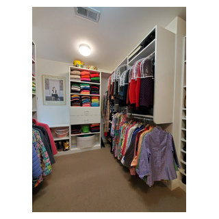 Walk-in Primary Closet - Modern - Closet - Louisville - by Cardinal ...