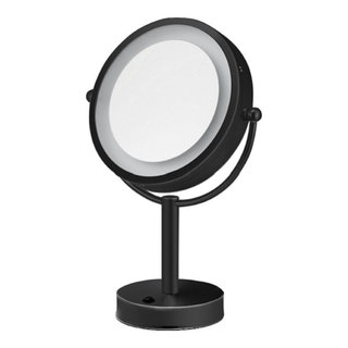 ICO Bath Volkano Double Sided Lighted 8.5 Inch Freestanding Cosmetic ...