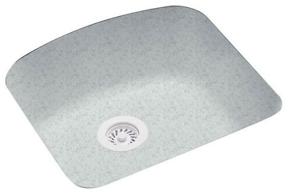Swan 20x20x9 Solid Surface Undermount Kitchen Sink - Contemporary - Kitchen Sinks - by Transolid ...