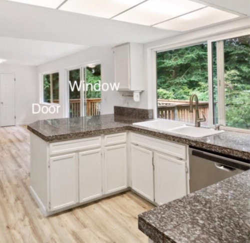 Opening Kitchen Wall: Pony wall, or open with exposed post/beam | Houzz ...