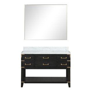Woodhaven Bath Vanity, 48" Single Sink - Bathroom Vanities And Sink ...