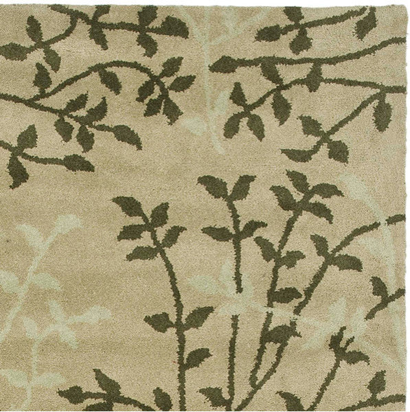Safavieh Soho Soh733A Floral Rug, Green/Multi, 7'6" x 9'6 ...