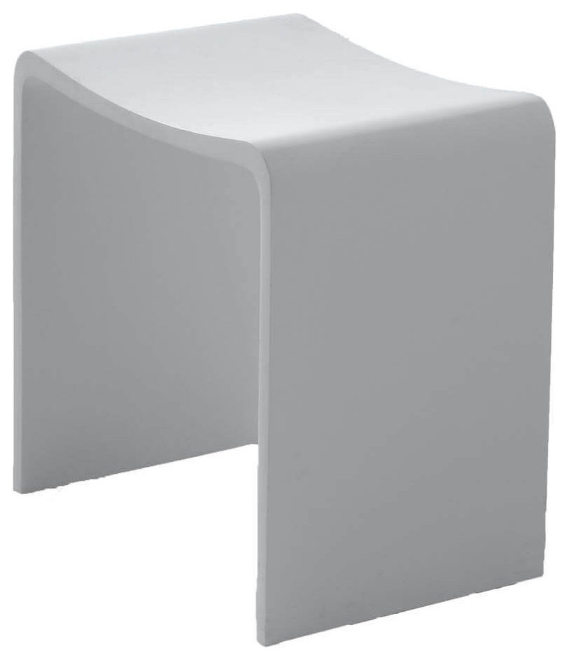 ICO Bath Volkano Minimal Shower Stool - Contemporary - Shower Benches ...