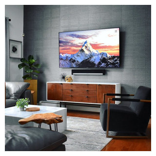 MIDCENTURY MOD SLPIT LEVEL - Midcentury - Living Room - New York - by ...