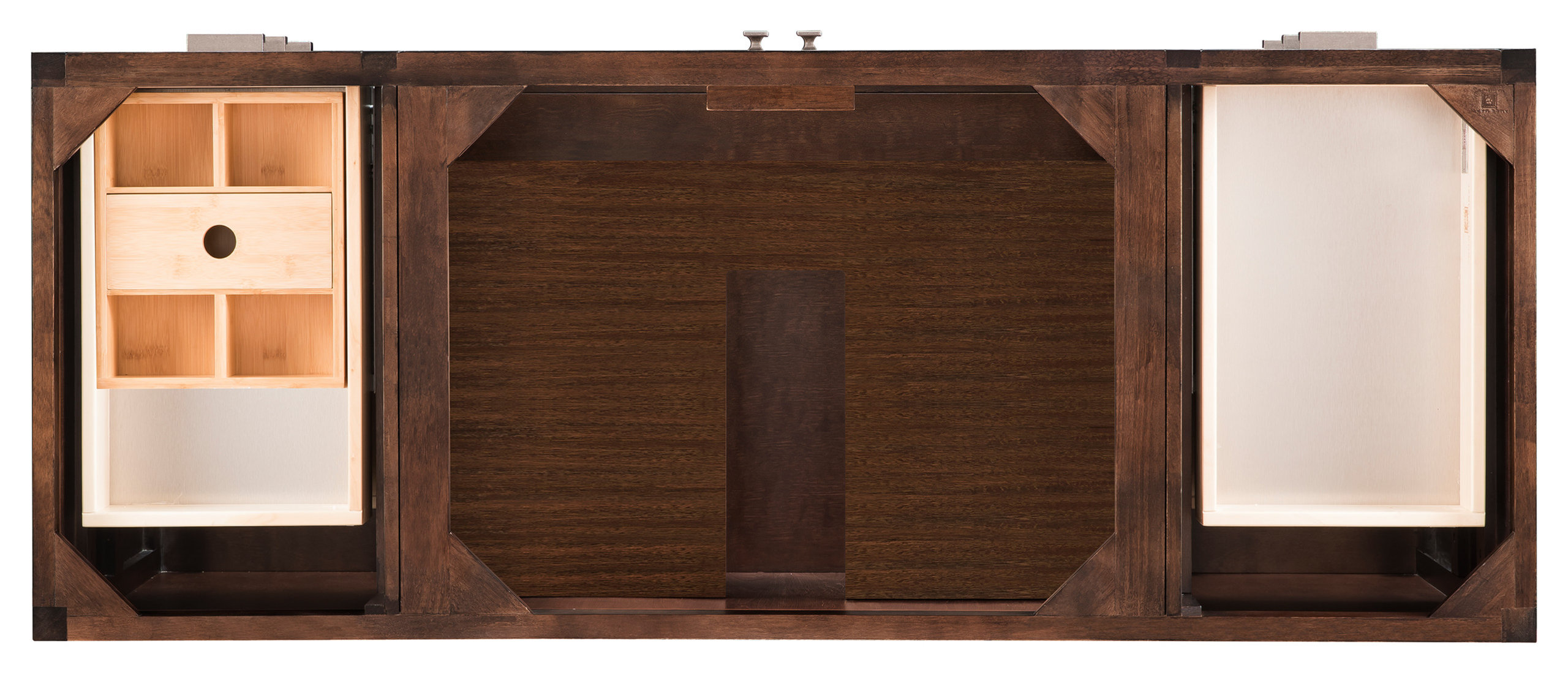 Addison 60" Vanity, Mid Century Acacia - Transitional - Bathroom ...