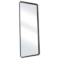 Easly Rectangular Aluminum Deep Framed Full Length Floor Mirror, 21x64 ...