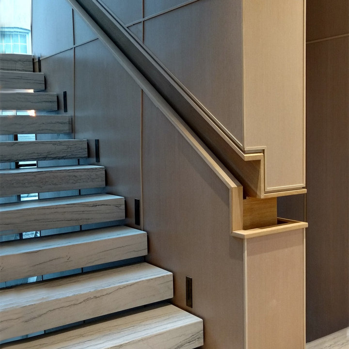 75 Wall Paneling Staircase Ideas You'll Love - April, 2025 | Houzz