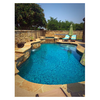 Round Rock Rustic - Traditional - Pool - Austin - by Legacy Pools and ...