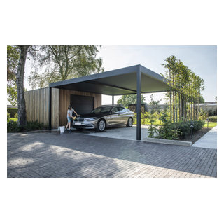 Pergola Bioclimatique RENSON - Contemporáneo - Casetas - Otras zonas ...