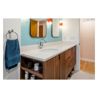 Updated Kitchen/Bath/Entry - Contemporary - Bathroom - Boston - by ...