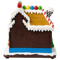 7" LED Lighted Gingerbread Christmas Candy House Village Display ...