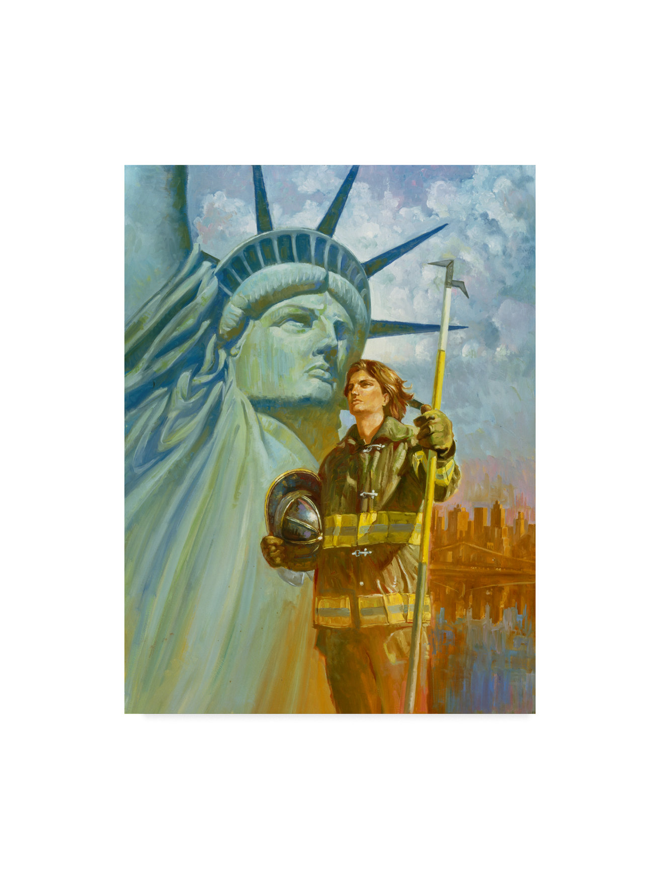 Hal Frenck 'Ladies Of Liberty' Canvas Art, 19"x14" - Contemporary ...