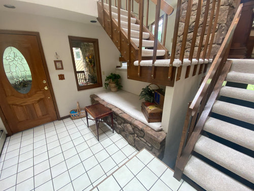 How to safely update a 1980s contemporary stair railing? | Houzz Forum