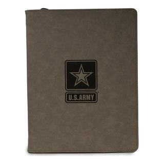 Gray US Army Logo Multicompartment Padfolio/Portfolio - Contemporary ...