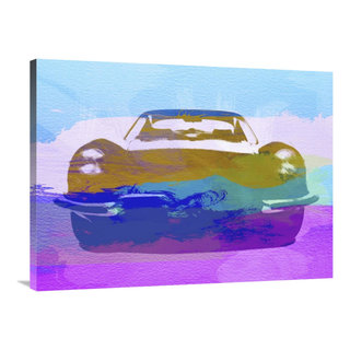 "Jaguar E Type Front" Fine Art Print, 40" x 30" - Modern - Prints And ...