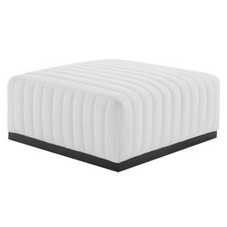 Stone Channel Ottoman - Transitional - Footstools And Ottomans - by ...