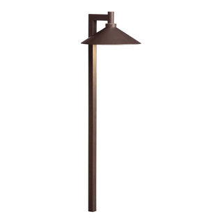 Kichler LED Ripley Path, Textured Architectural Bronze - Transitional ...