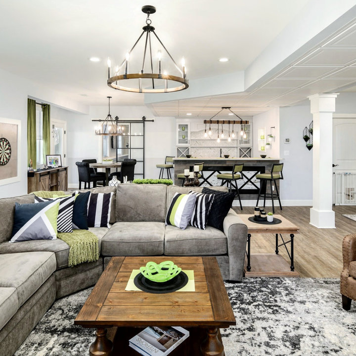 75 Wall Paneling Basement Ideas You'll Love - December, 2025 | Houzz