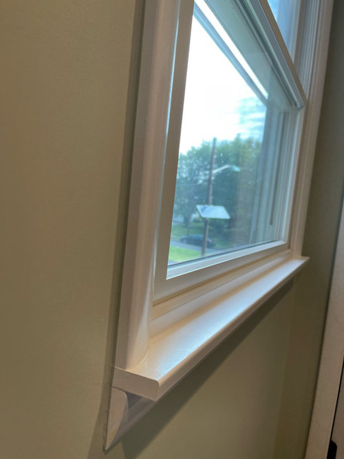 Modernize My Window Sills?? | Houzz Forum
