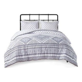 Intelligent Design Camila Reversible Quilt Set, Full/Queen ...