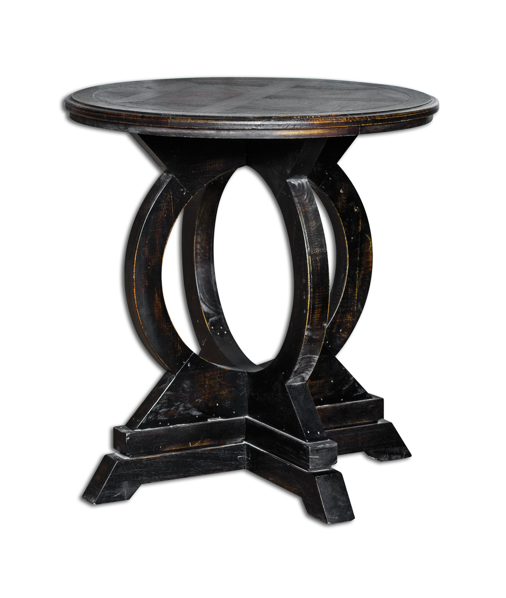 Uttermost Maiva Black Side Table - Traditional - Side Tables And End Tables - by Furnishmyplace ...