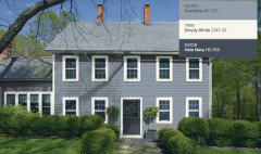 Benjamin Moore AF 570 coastline for exterior? | Houzz Forum