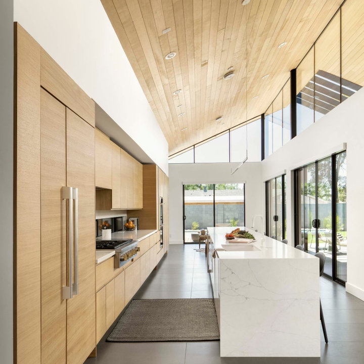 75 Beautiful Modern Kitchen with Wood Ideas & Designs - June 2024 ...