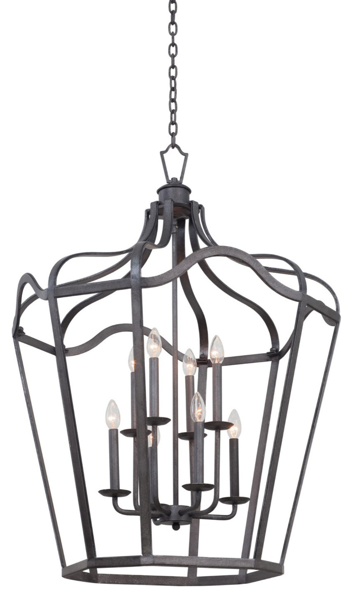 Kalco Livingston Large Lantern - Industrial - Chandeliers - by ...