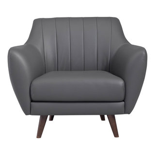 George Leather Gray - Midcentury - Armchairs And Accent Chairs - by ...
