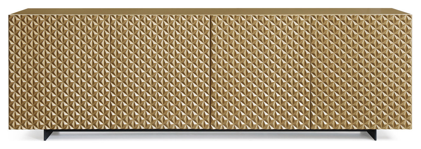 Harper Large Buffet, Gold - Contemporary - Buffets And Sideboards - by ...