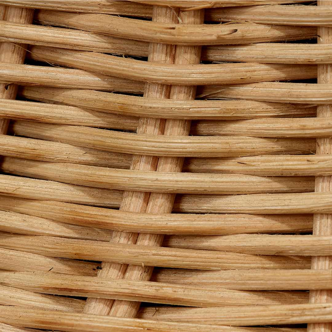 Organic Tree Trunk Shape Woven Rattan Table Lamp 27 in Tapered White ...