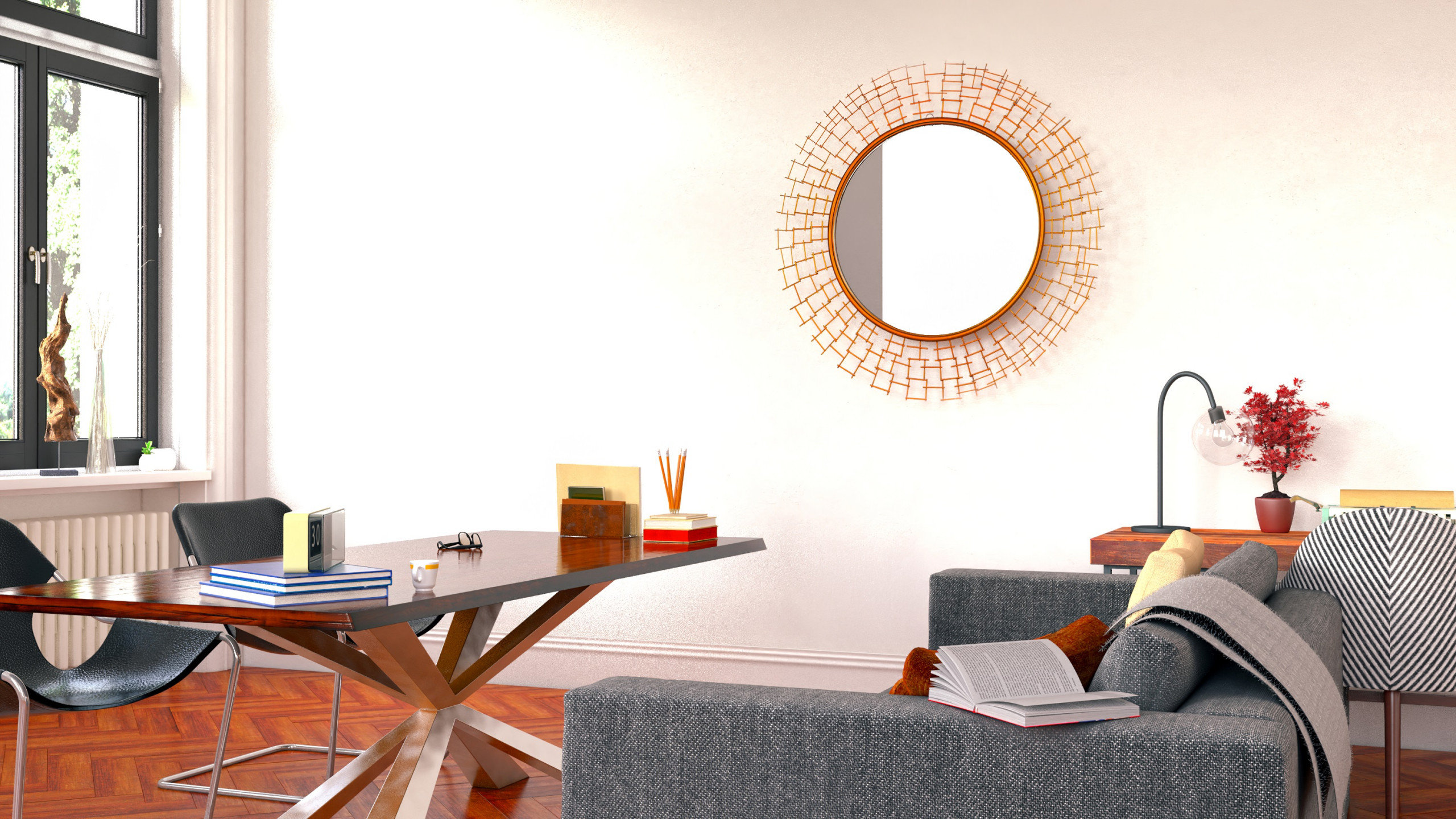 Dimensional Wall Mirror - Contemporary - Wall Mirrors - by Peterson ...